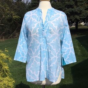 Roberta Roller Rabbit | Tops | Roberta Roller Rabbit Pintuck Pleat ...